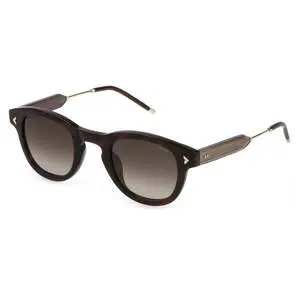 LOZZA Lozza Havana Acetate Round Sunglasses - Brown