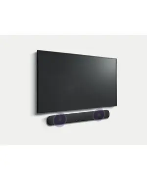 YAMAHA Sr-b20a Soundbar With Dual Built-in Subwoofers, Bluetooth, And Dts Virtual:x