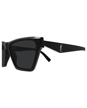 Saint Laurent Cat Eye Sunglasses 58mm - Black