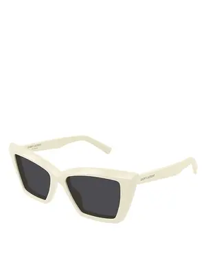 Saint Laurent Cat Eye Sunglasses 54mm - Ivory