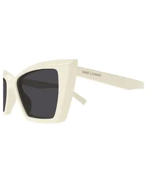Saint Laurent Cat Eye Sunglasses 54mm - Ivory