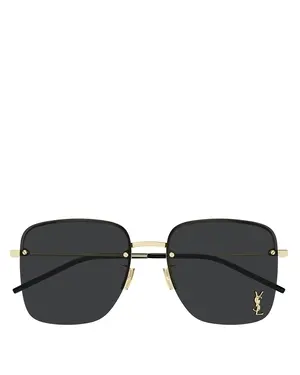 Saint Laurent Rimless Squared Sunglasses