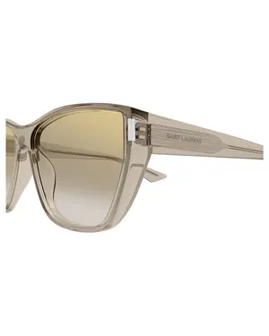 Saint Laurent Cat Eye Sunglasses, 63mm