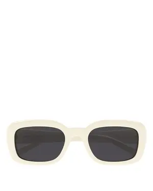 Saint Laurent Rectangular Sunglasses, 53mm