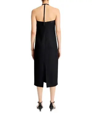Vince Apron Halter Midi Dress
