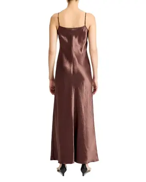 Vince Bias Maxi Slip Dress