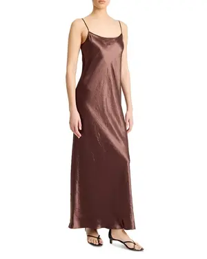 Vince Bias Maxi Slip Dress