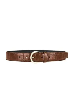 Saint Laurent Ceinture Croissant De Lune Belt - Vegetal Brown