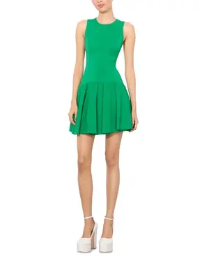 Alice + Olivia Adley Sleeveless Dress - Light Emerald