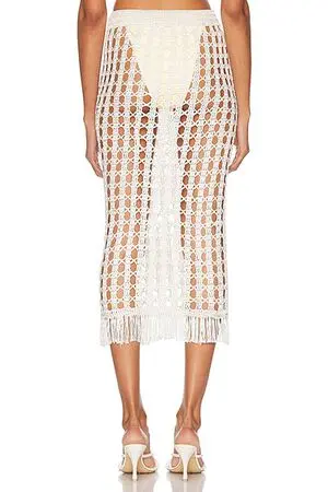 Calle Del Mar Crochet Skirt