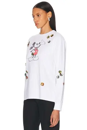 Coperni X Disney Mickey Long Sleeve Top