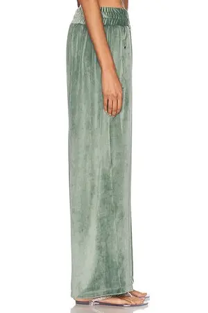 PRISCAVERA Velour Track Pant