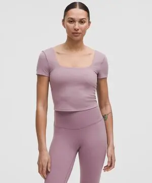 Lululemon Square Neck Performance Tops For Women