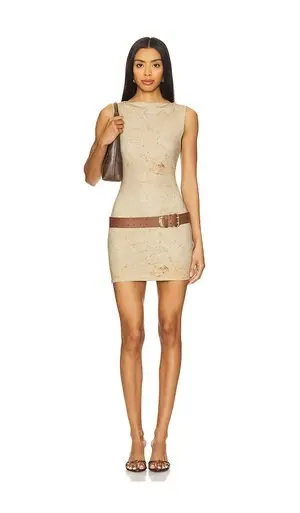 Lioness Knee Length Cocktail Dresses