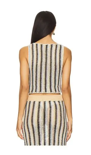 OSIS STUDIO Tianaa Cropped Knit Top