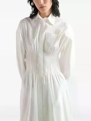 Prada Cotton Mini Shirtdress