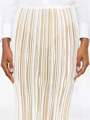 Giambattista Valli Midi Ribbed Skirt
