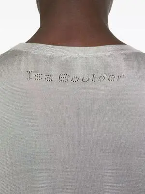 ISA BOULDER Fine-knit T-shirt