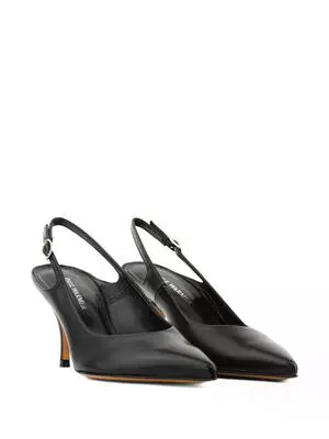 PAUL WARMER Decadent Slingback Pumps - Black
