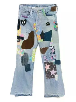 Readymade Patchwork Jeans