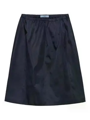 Prada Pleated Midi Skirt