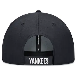 Nike New York Yankees Club Dri-fit Mlb Adjustable Hat - White