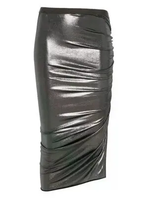 Rick Owens Svita Midi Skirt - Grey