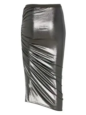 Rick Owens Svita Midi Skirt - Grey