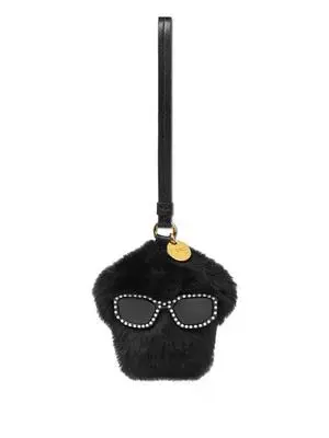 Versace Medusa Fluffy Charm - Black