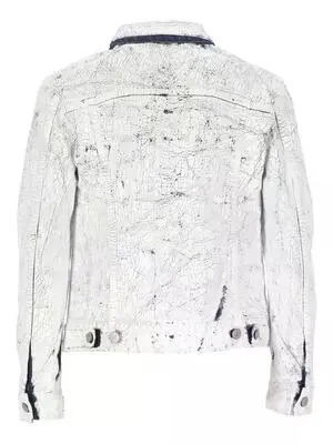 MAISON MARGIELA Coated-finish Denim Jacket