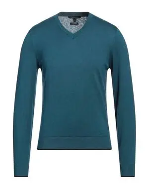 Armani Exchange V-neck Long-sleeve Sweater - Green