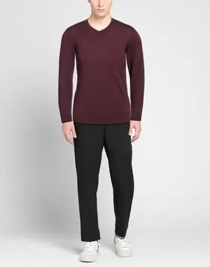 Armani Exchange V-neck Long-sleeve Sweater - Red