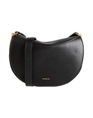 WANDLER Leather Crossbody Bag - Black