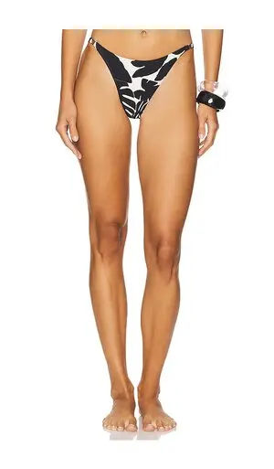 ANINE BING Bellamy Bikini Bottom - Black Bird Of Paradise