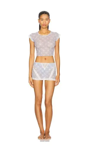 For Love & Lemons Dee Dee Mini Skirt