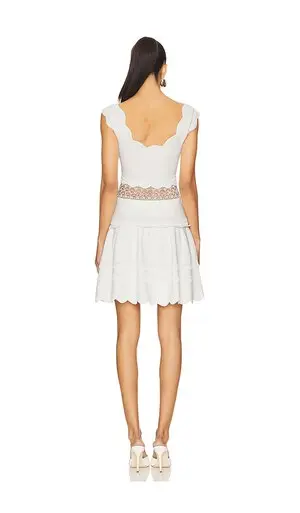 Alexis Hopper Dress - White