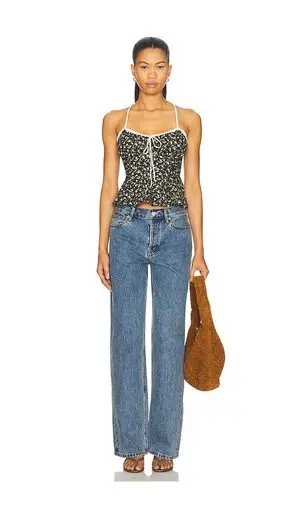 Free People Sammi Tank - Washed Black