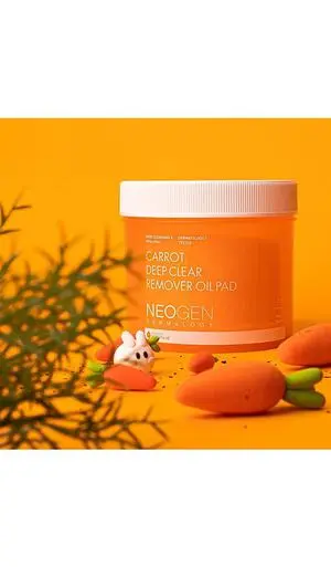 NEOGEN Carrot Deep Clear Remover Oil Pads - N,a