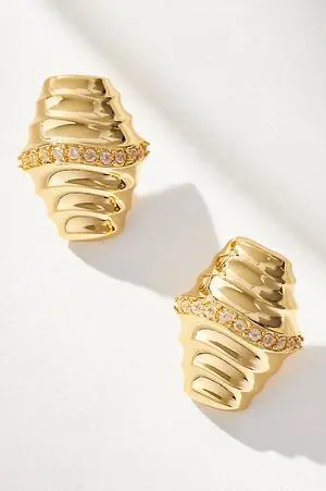 BY ALONA Miele Post Earrings - Gold