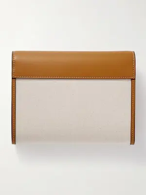 HUNTING SEASON Canvas And Leather Clutch