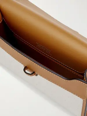 HUNTING SEASON Canvas And Leather Clutch