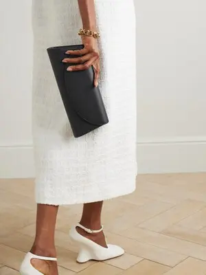 HUNTING SEASON Opera Leather Clutch