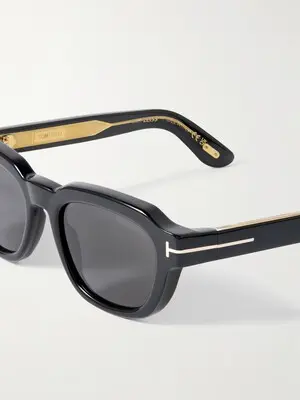TOM FORD Acetate D-frame Sunglasses