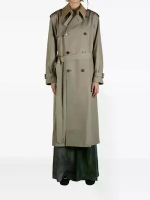 Auralee Wool Trench Coat