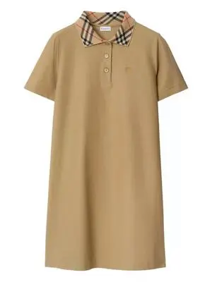 Burberry Button Detailed Day Dresses