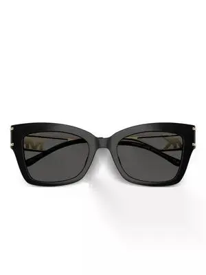 Michael Kors Logo-plaque Cat-eye Sunglasses - Gold