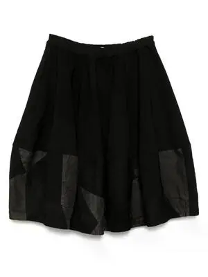 BLACK COMME DES GARÇONS Patchwork Skirt