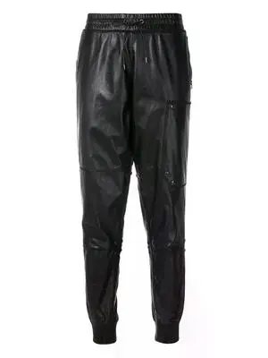Black Leather Trousers
