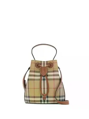 Burberry Mini Tb Bucket Bag - Neutrals
