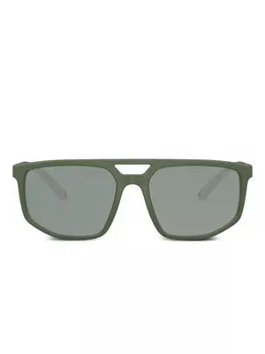 Emporio Armani Square Frame Sunglasses - Green